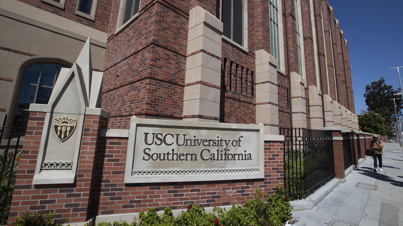 After College Admissions Scam, USC Puts Hold On Some Student Accounts : NPR
