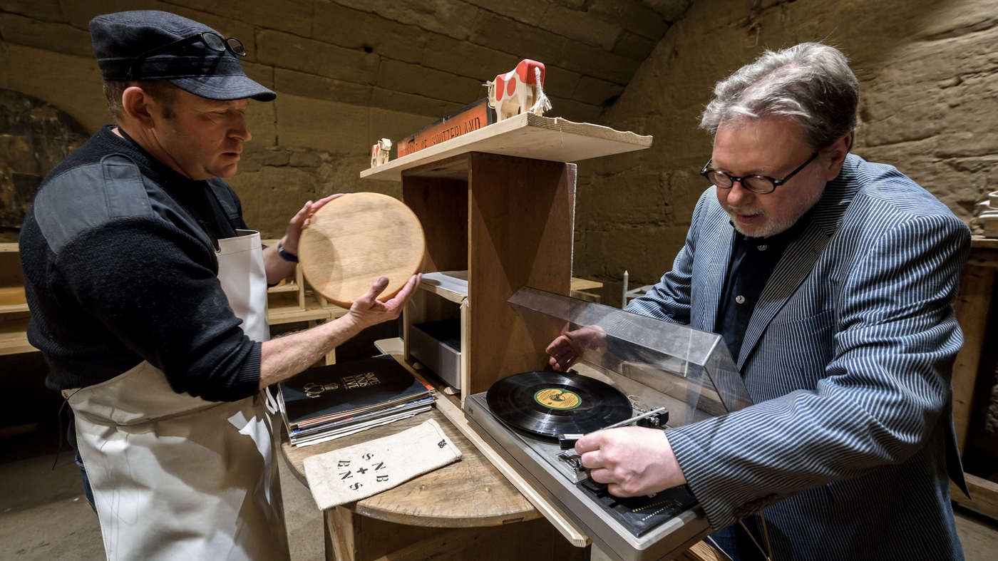 Need A Can't-Miss Wheel Of Cheese? Try Playing It Some Hip-Hop : NPR