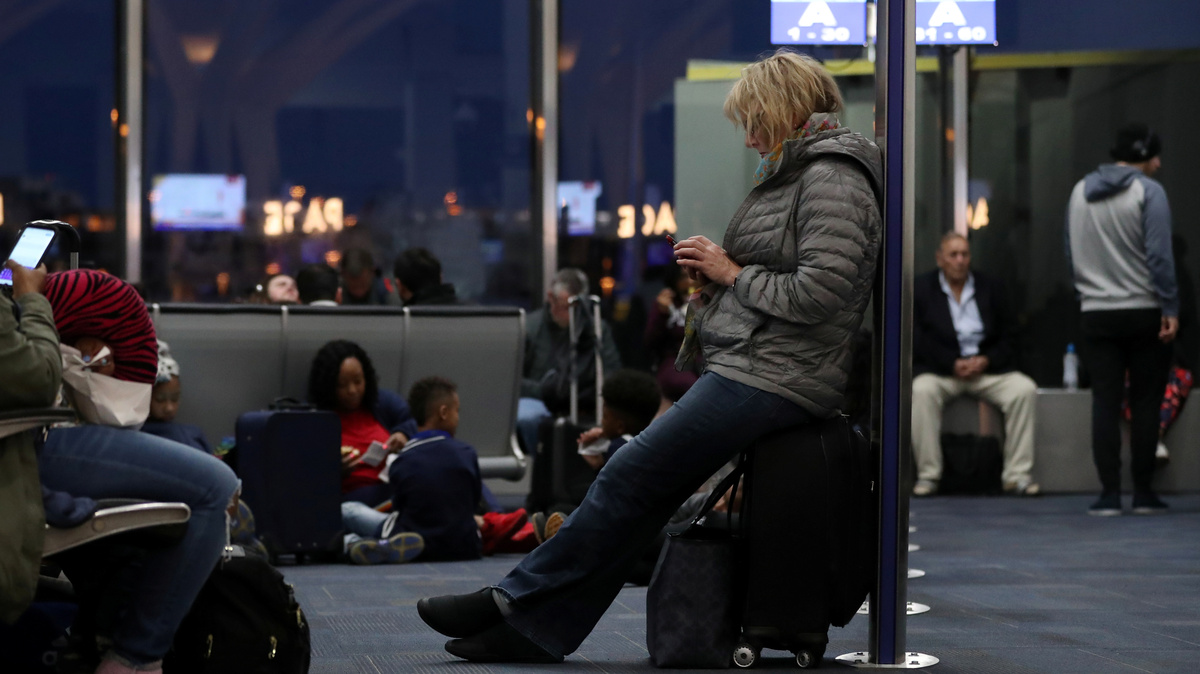 Flight Delays Hit U.S. Airlines; Computer Problems Blamed : NPR