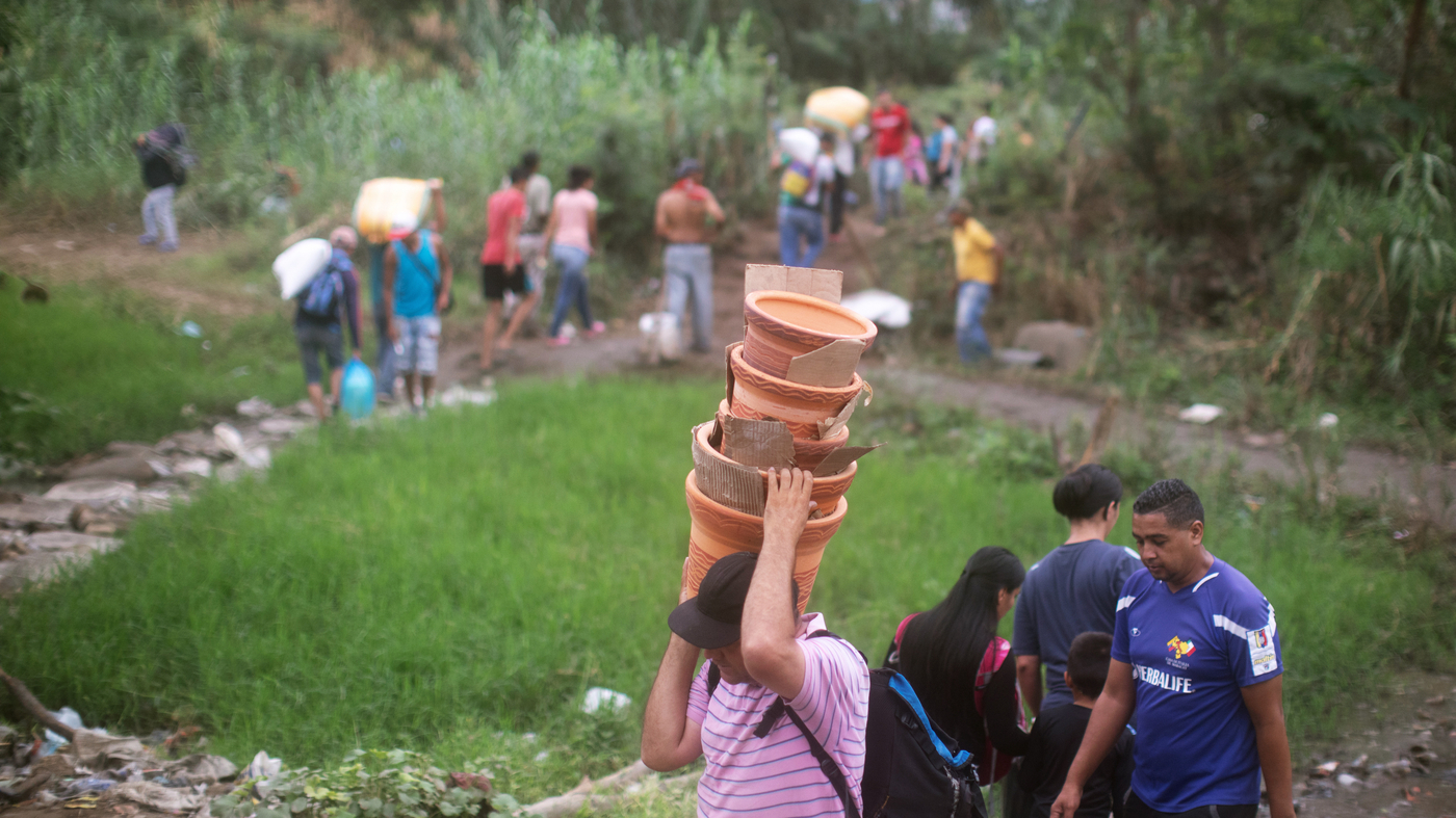 Venezuelan Exodus Expands As More People Flee Deep Crisis : NPR