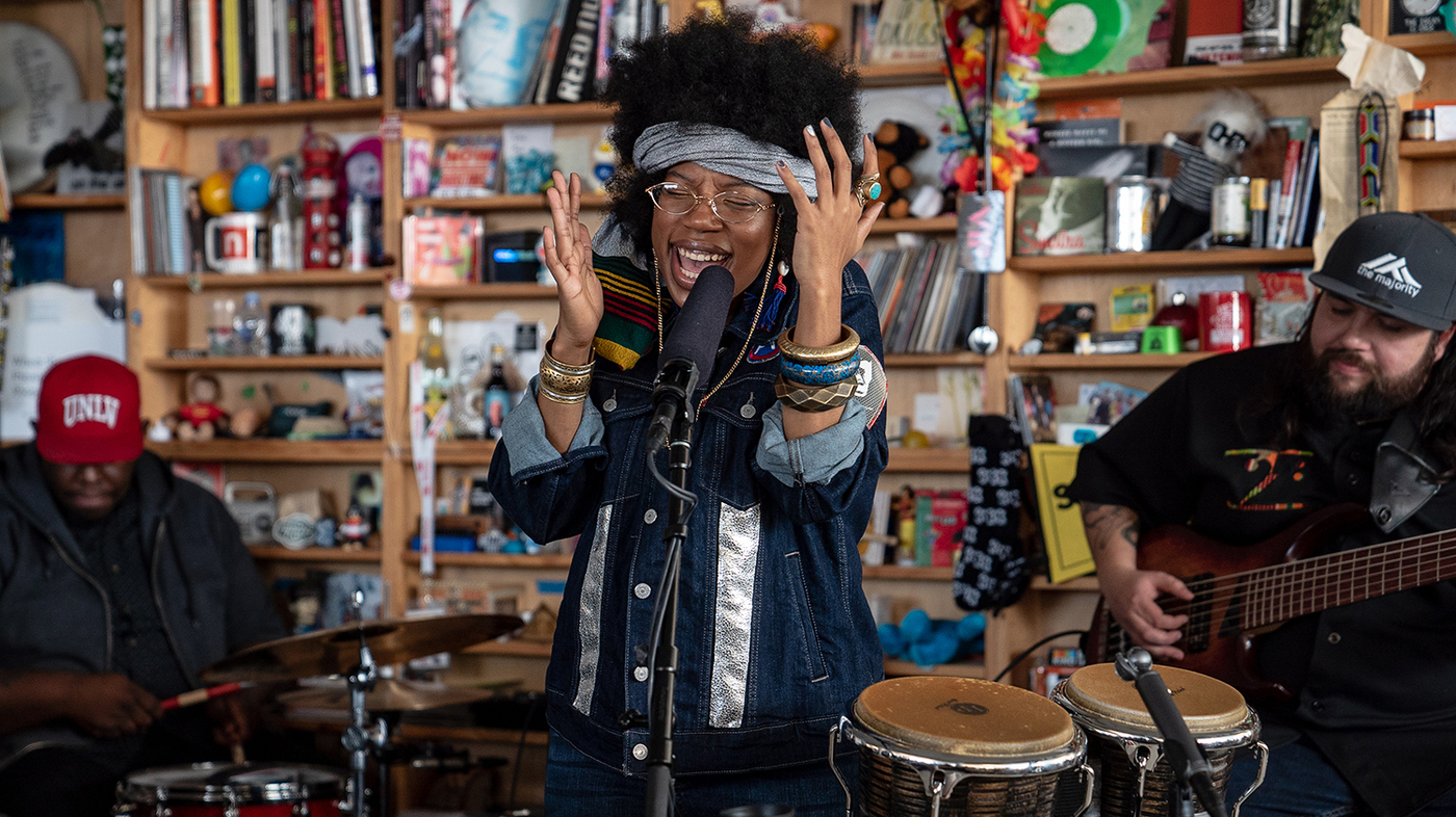 Video: Watch Georgia Anne Muldrow Perform At The Tiny Desk : NPR