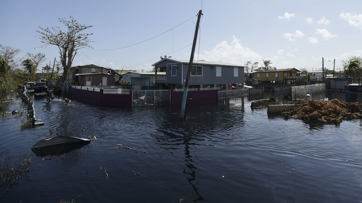 Hurricane Maria's Devastating Rains Driven In Part By Global Warming : NPR