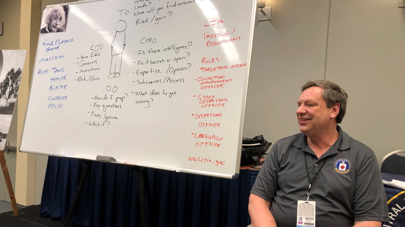 Superheroes Among Recruits For CIA Jobs : NPR