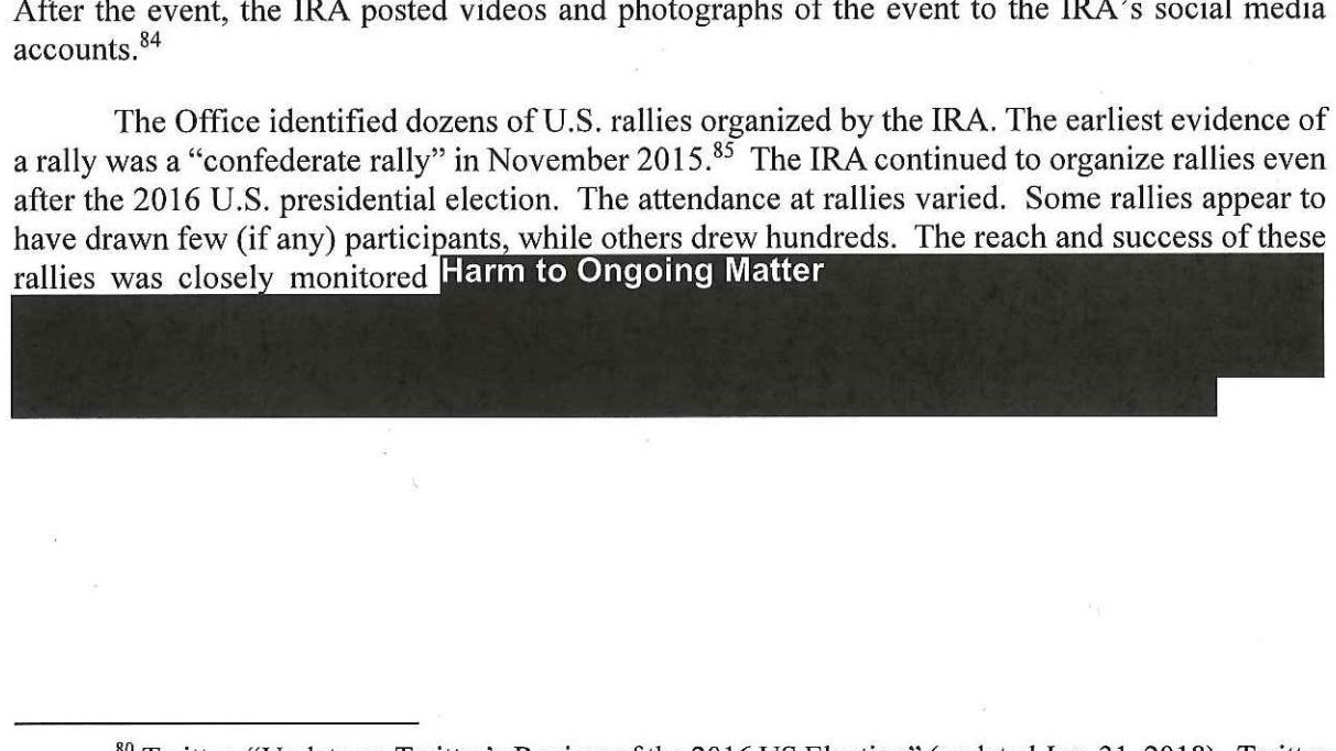 What's Behind Redactions In Robert Mueller Russia Investigation Report ...