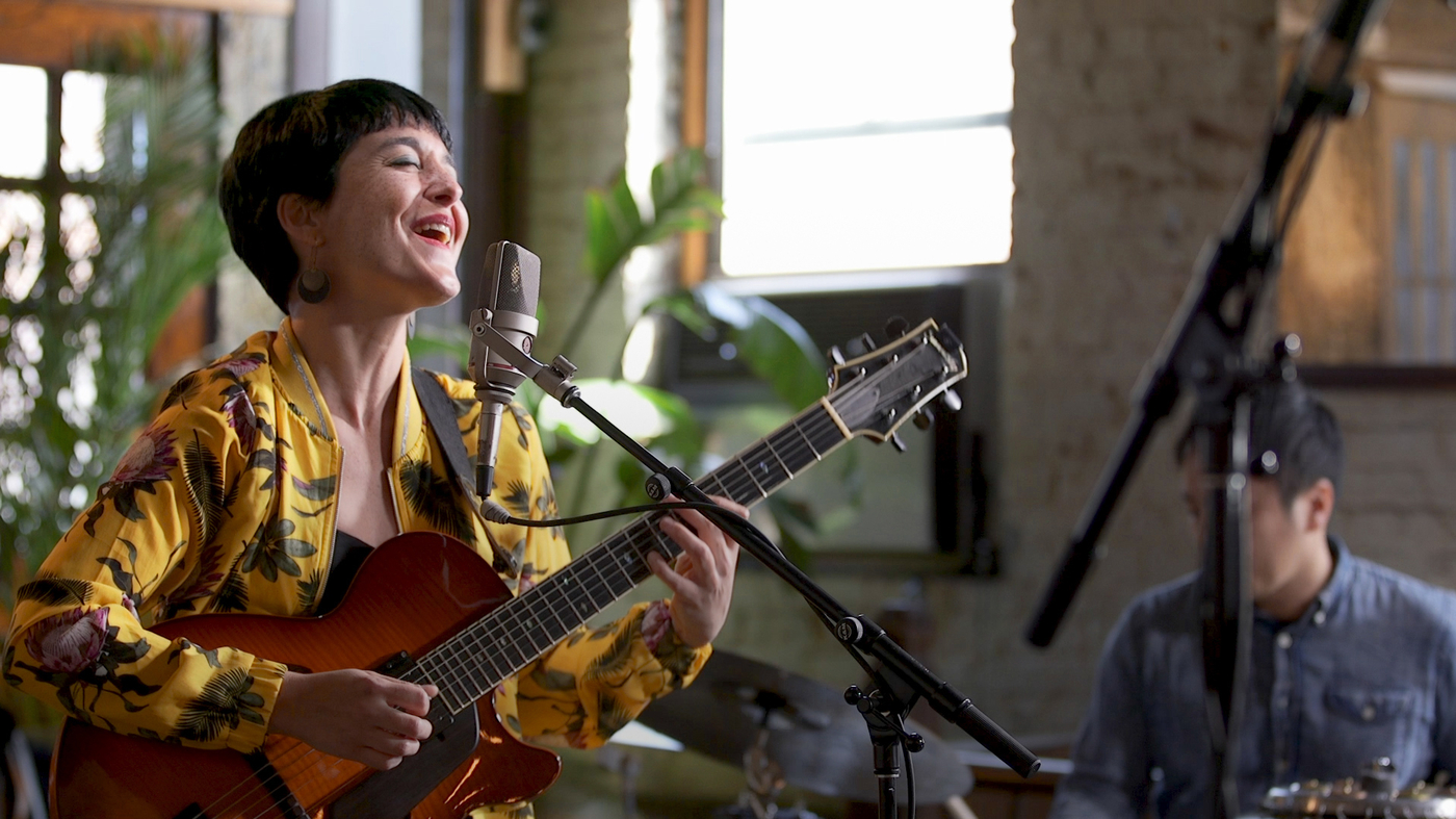 Chilean Singer-Songwriter Camila Meza Sets A Brooklyn Loft Aglow : NPR