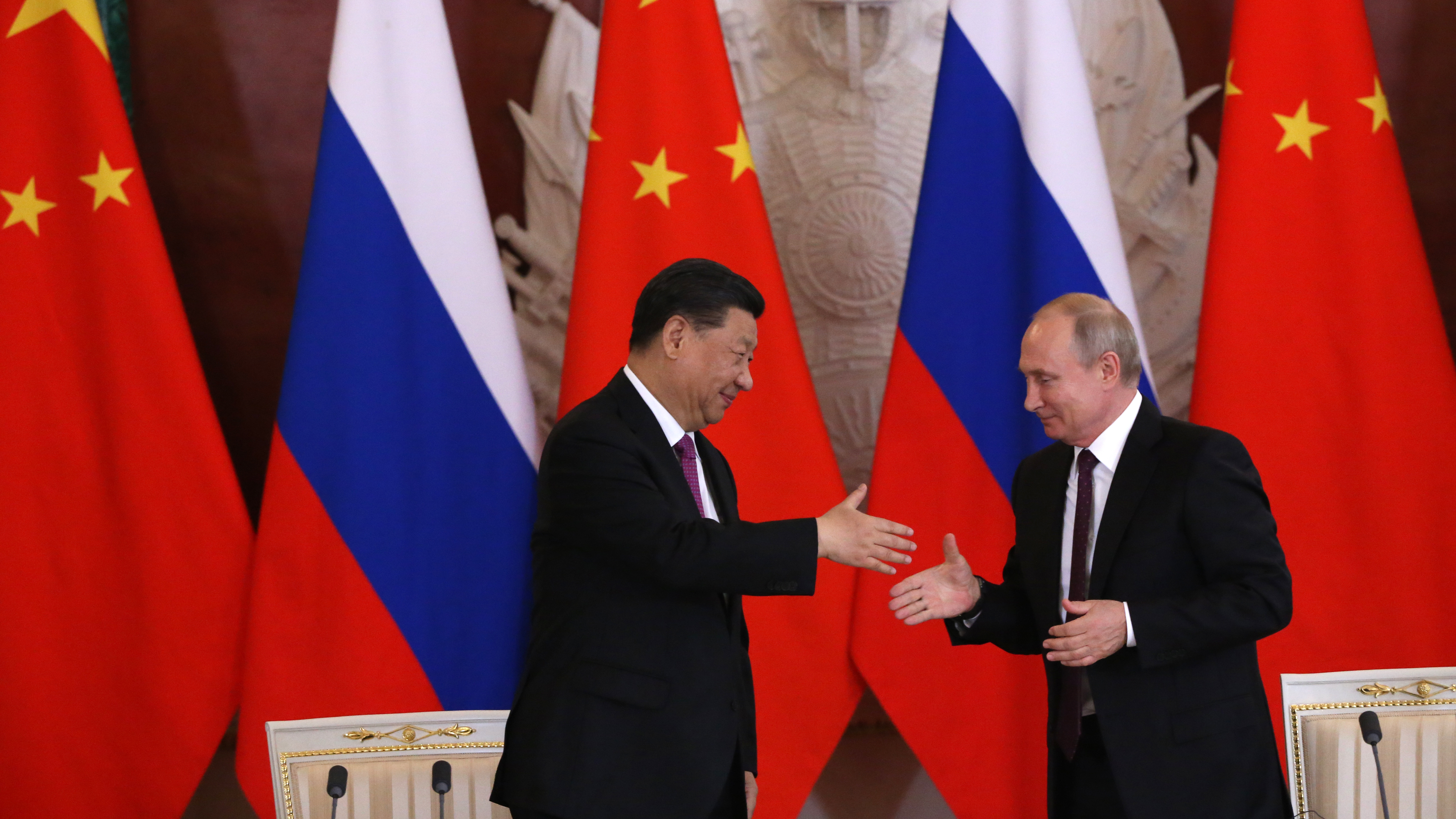 Xi Jinping Describes Vladimir Putin As 'Best Friend' At Moscow Meeting ...