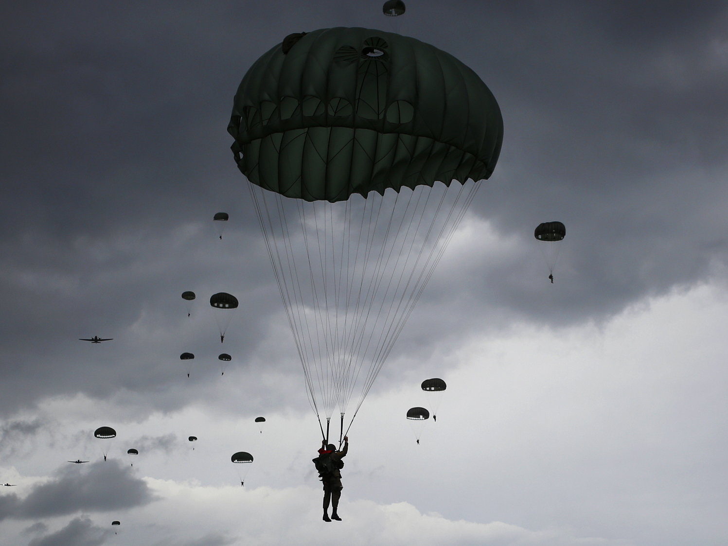 'Ready! Go!': I Jumped Out Of A Vintage WWII Plane For D-Day | NCPR News