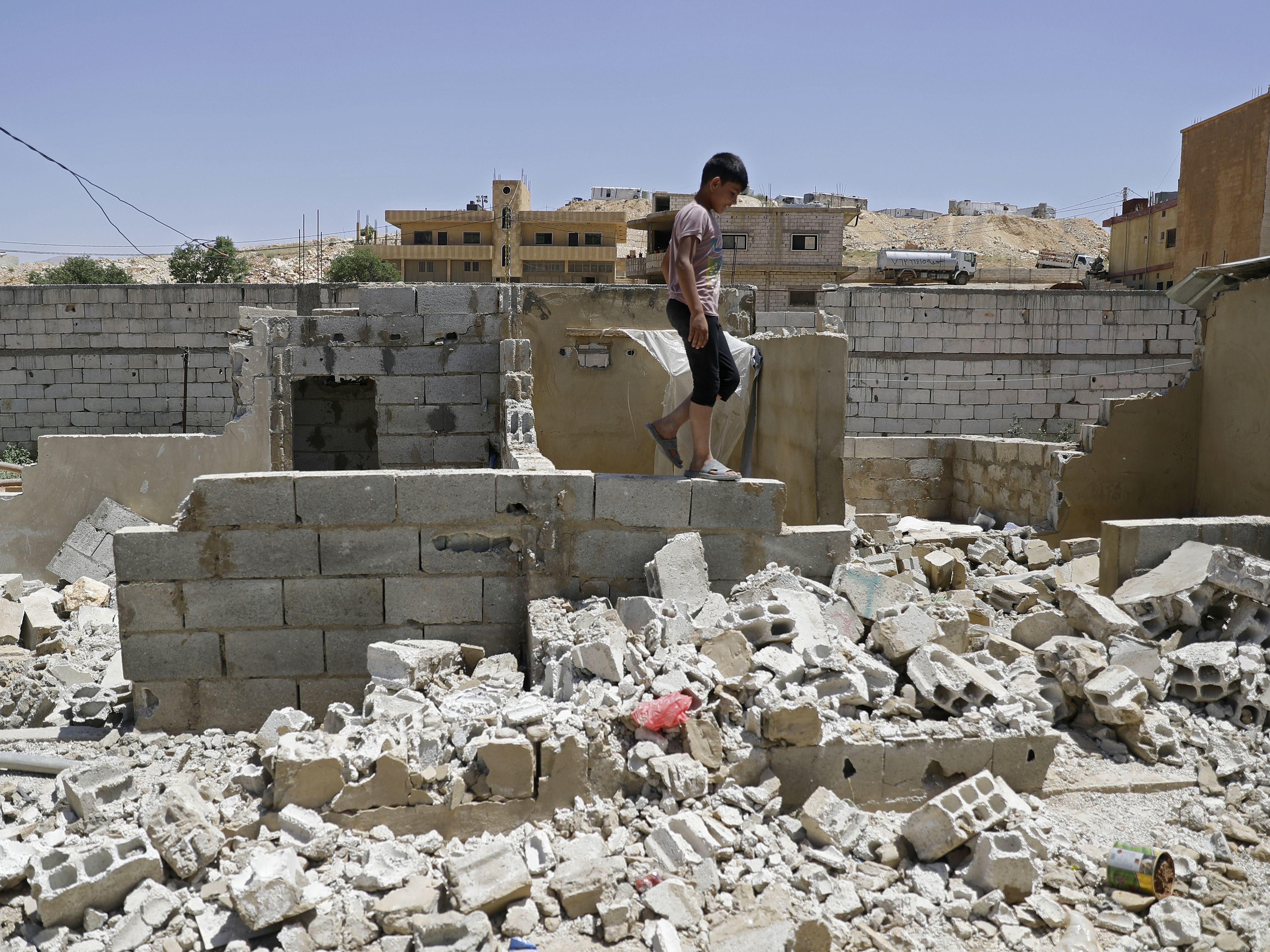 Forced To Demolish Their Own Homes, Syrian Refugees In Lebanon Seek New ...