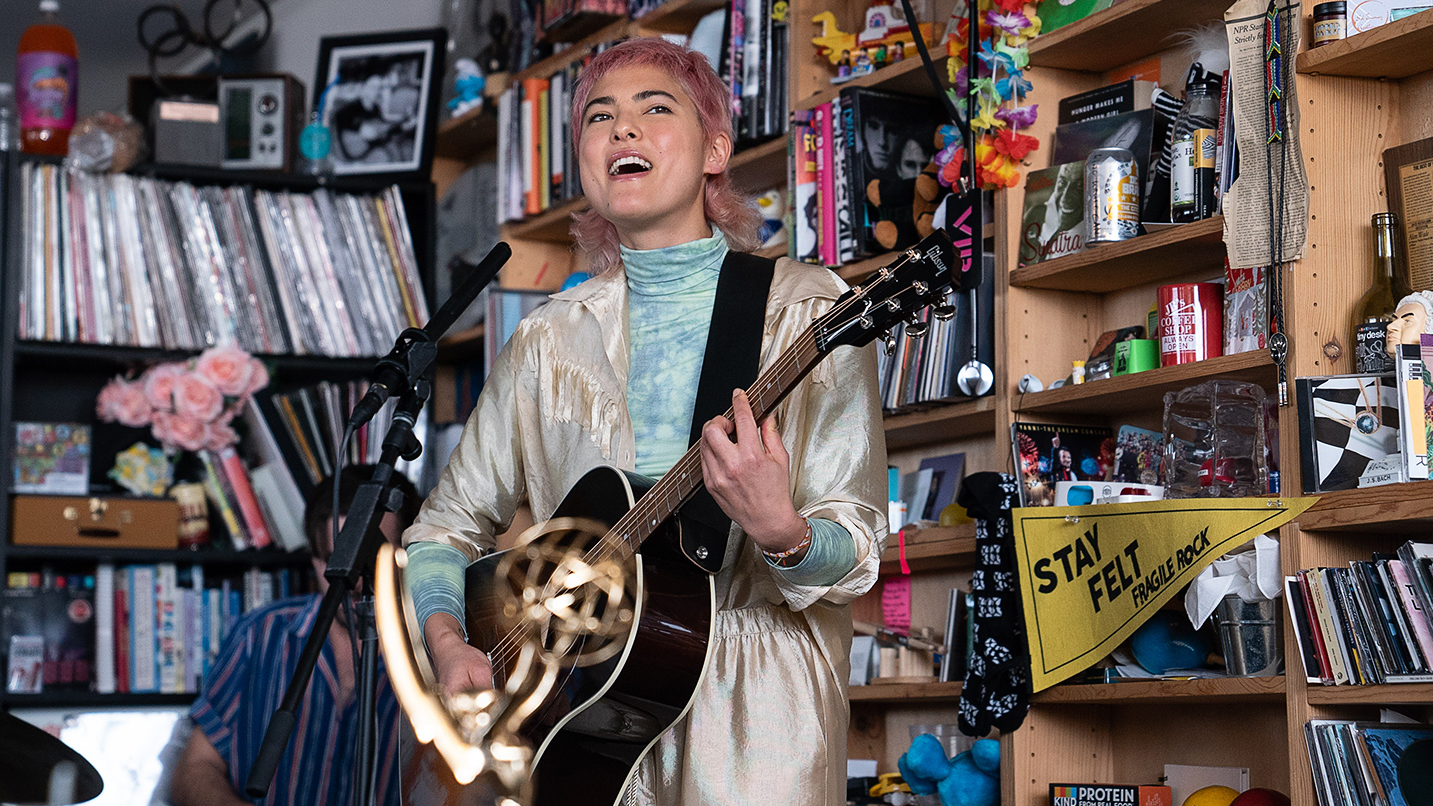Video: Watch Miya Folick Perform At The Tiny Desk : NPR