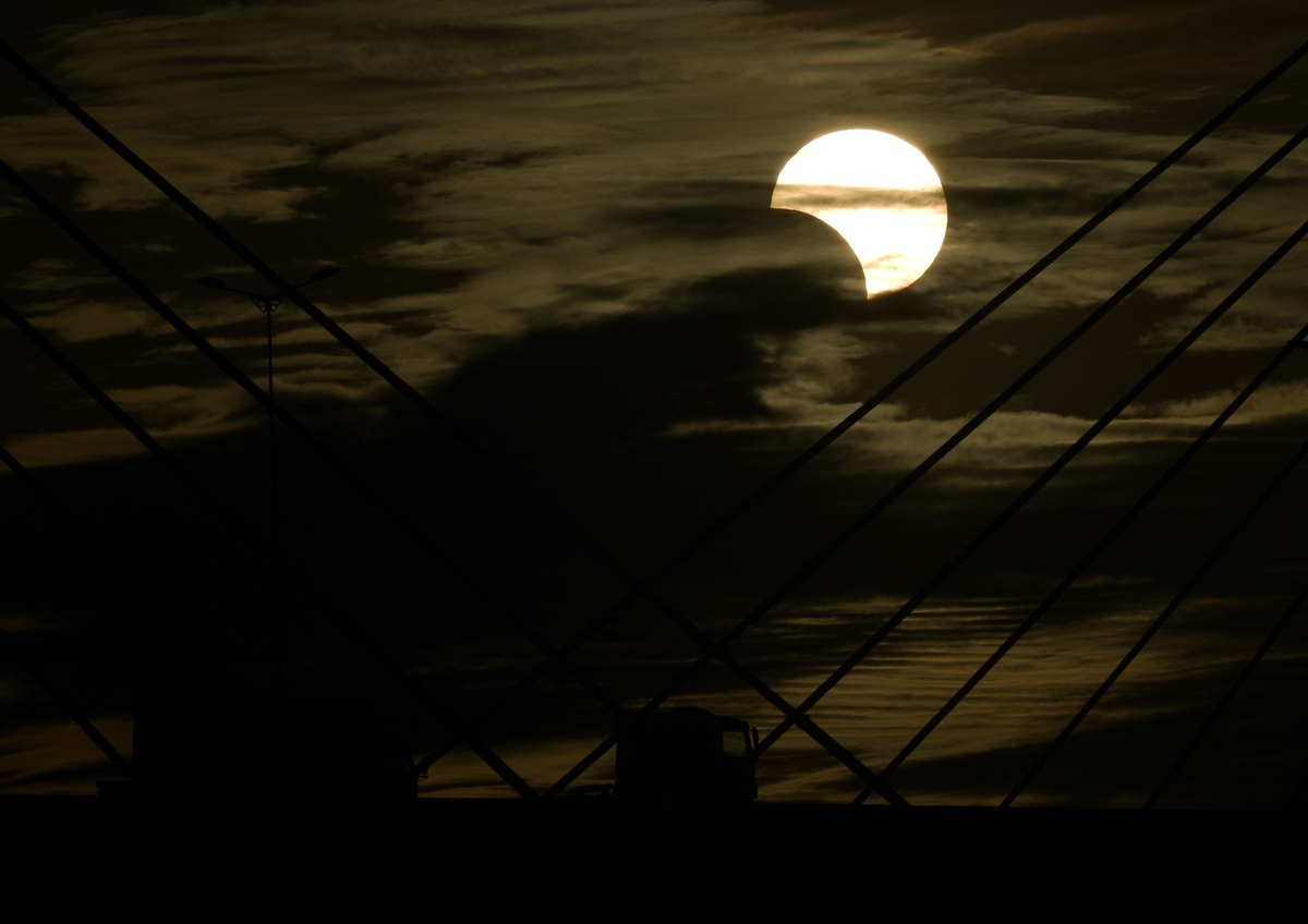 PHOTOS: Argentina, Chile Witness An Eclipse : The Picture Show : NPR