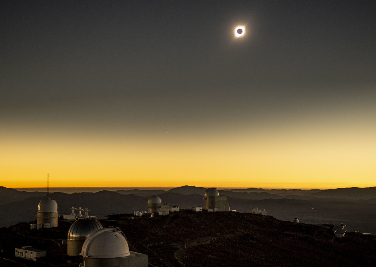 PHOTOS: Argentina, Chile Witness An Eclipse : The Picture Show : NPR