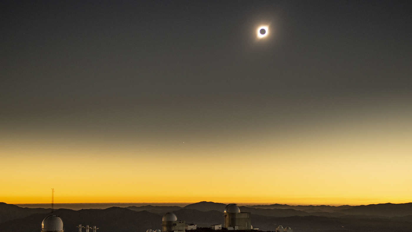 PHOTOS: Argentina, Chile Witness An Eclipse : The Picture Show : NPR