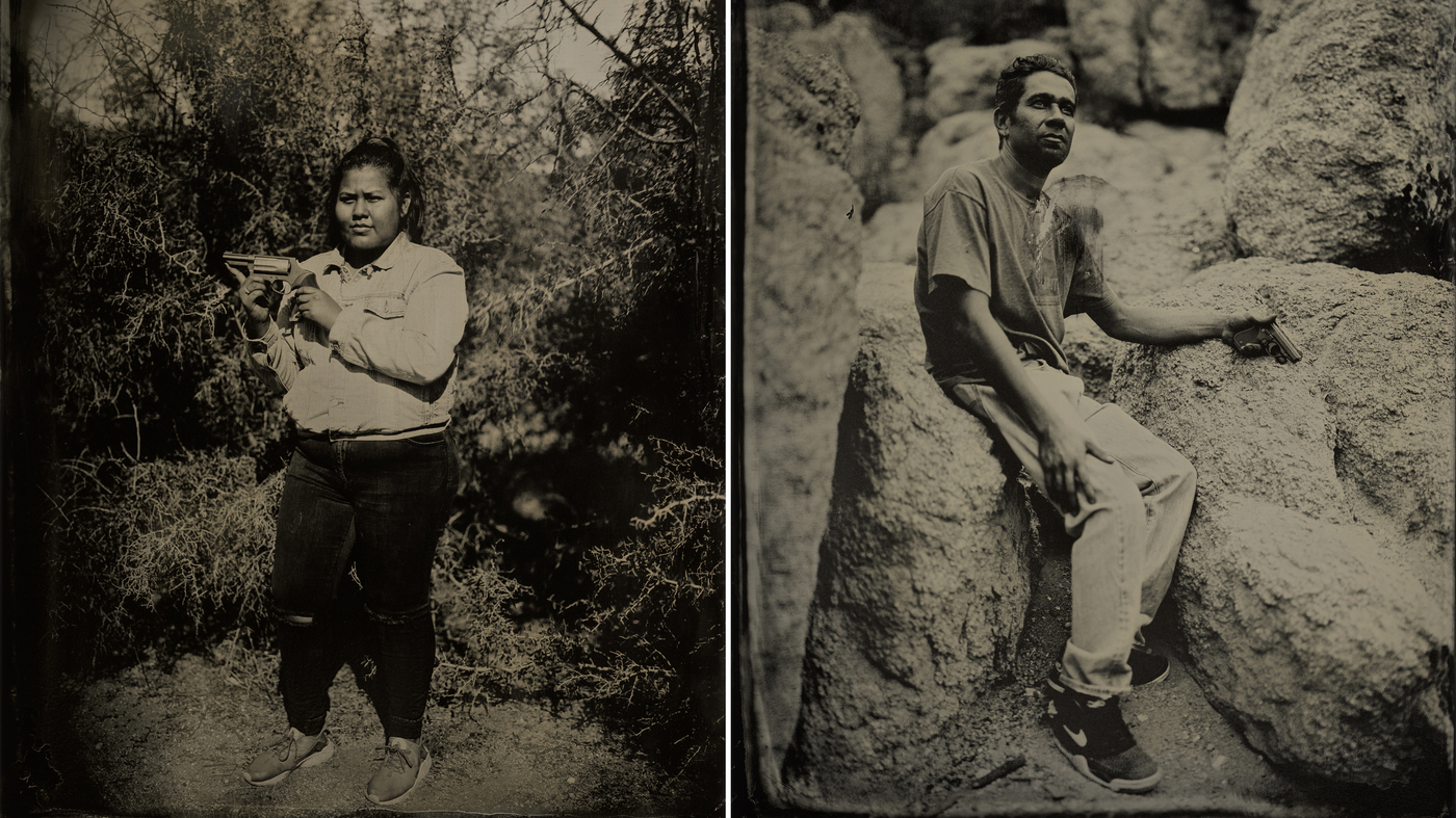 Photographer Explores Relationships With Guns In Portrait Series : The ...