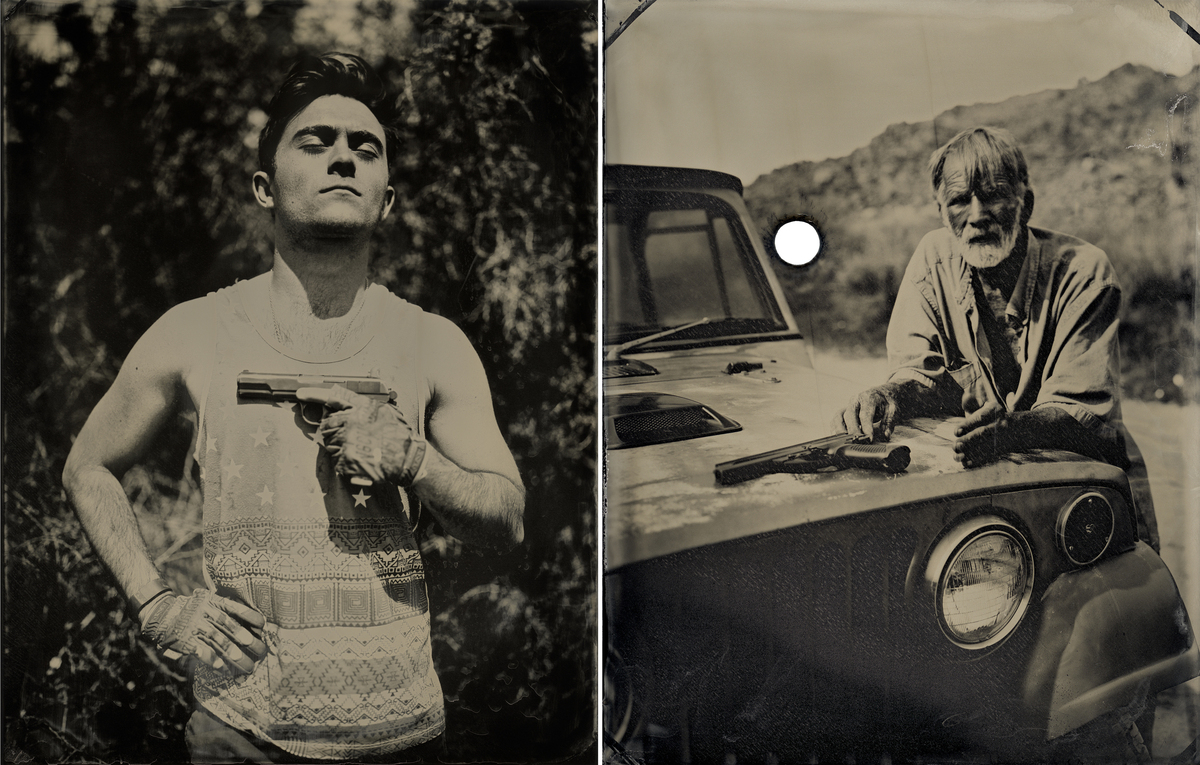Photographer Explores Relationships With Guns In Portrait Series : The ...