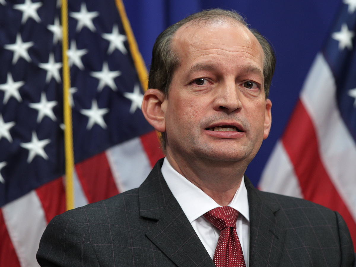 Labor Secretary Alex Acosta Defends His Handling Of Jeffrey Epstein ...