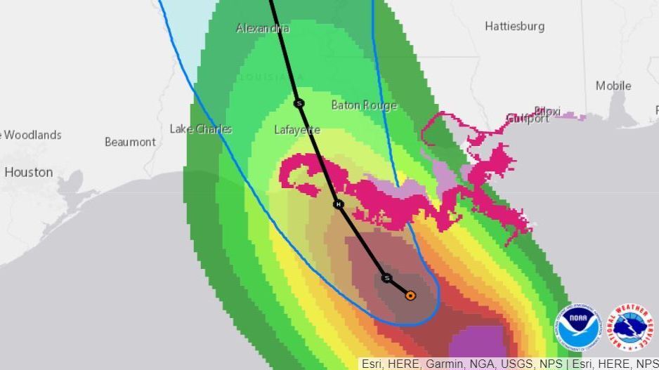 Tropical Storm Barry Starts To Hit Gulf Coast: 'A Life-Threatening ...