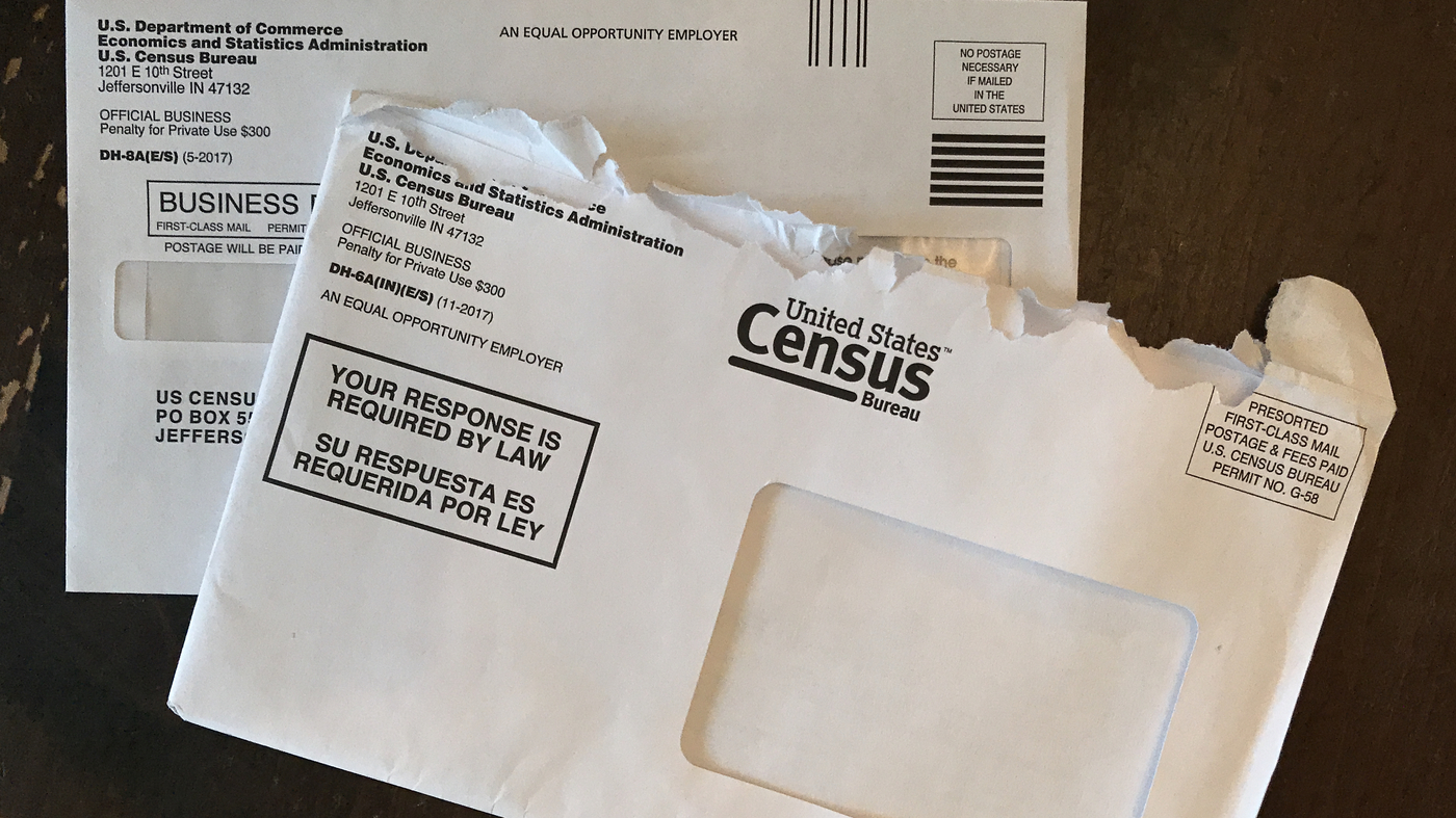 Why Did I Receive A Census Bureau Survey With A Citizenship Question? : NPR