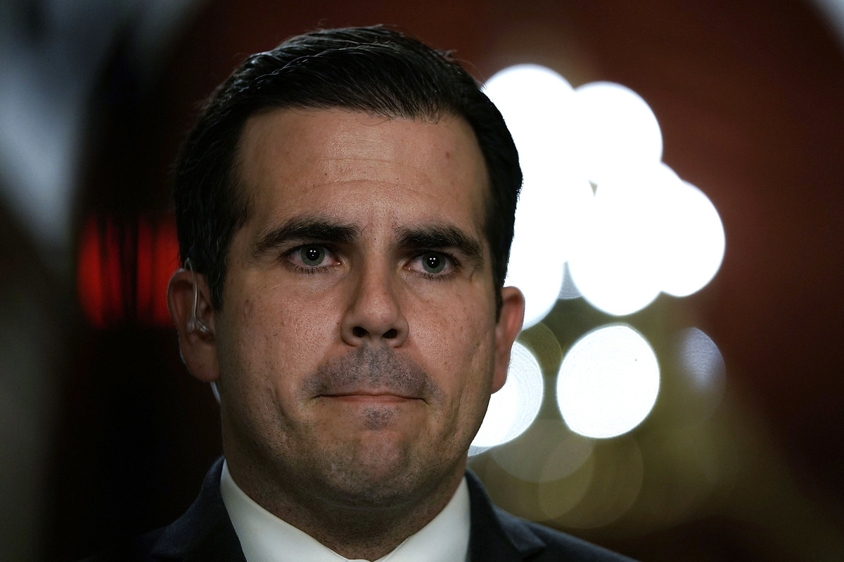 Puerto Rico Gov. Ricardo Rossello Steps Down As Party President Amid ...