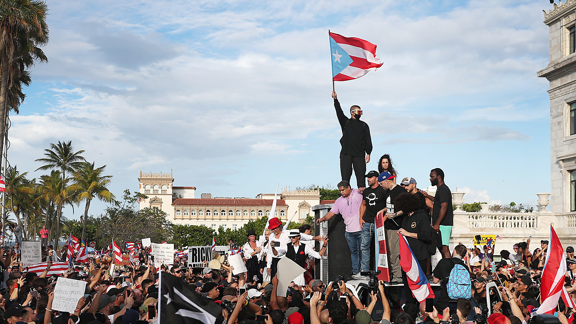 Residente, iLe And Bad Bunny Soundtracks Puerto Rico's Social Movement ...