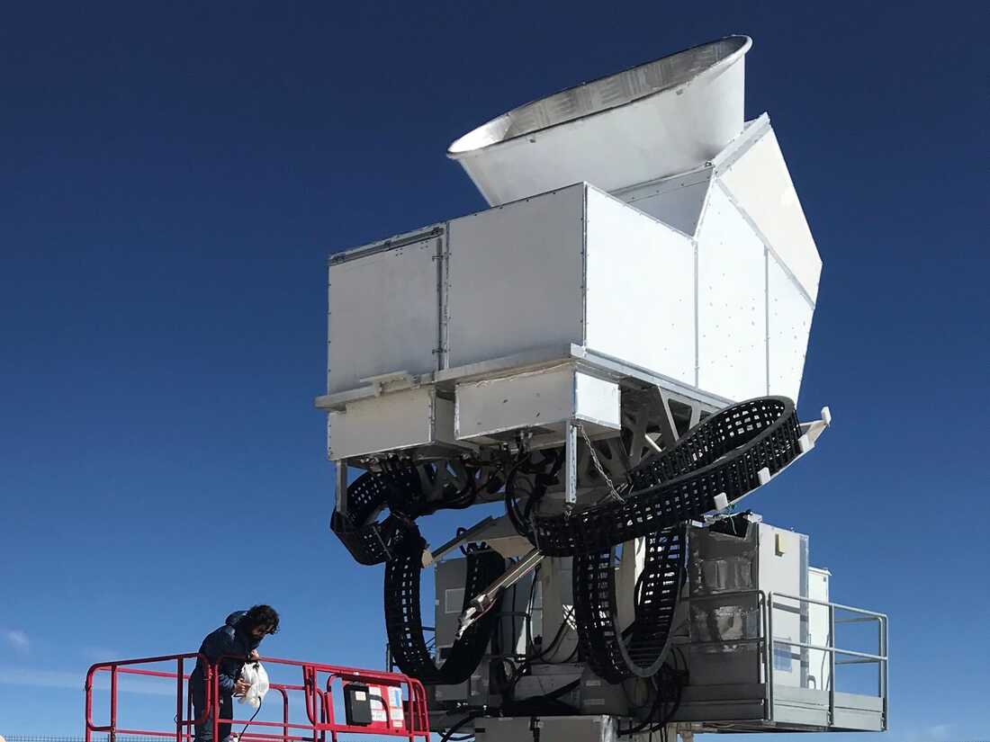 Telescope In Chile's Mountains Looks For Signals To Explain How The ...