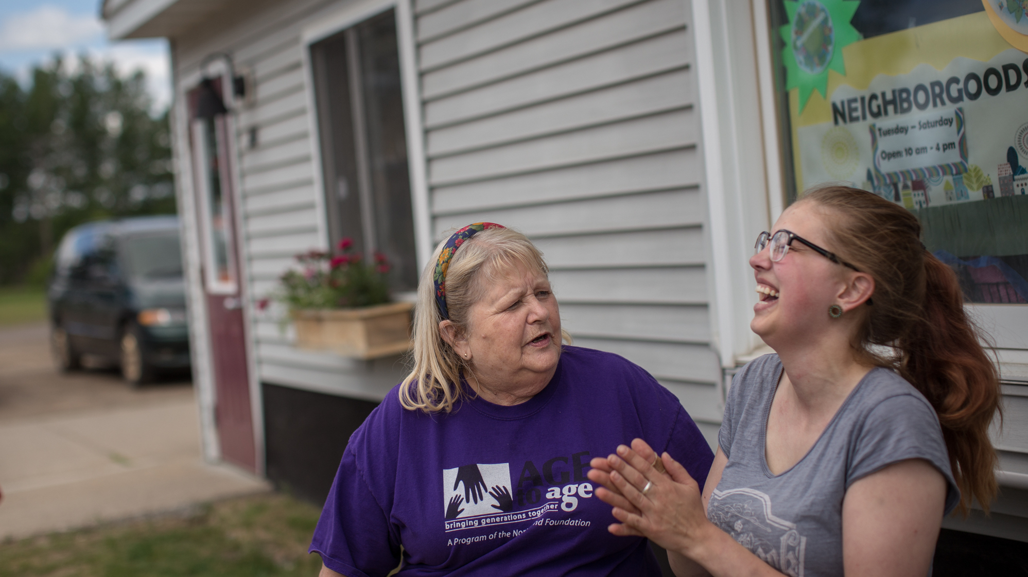 To Ease Rural Isolation, Volunteers Connect The Generations : Shots ...