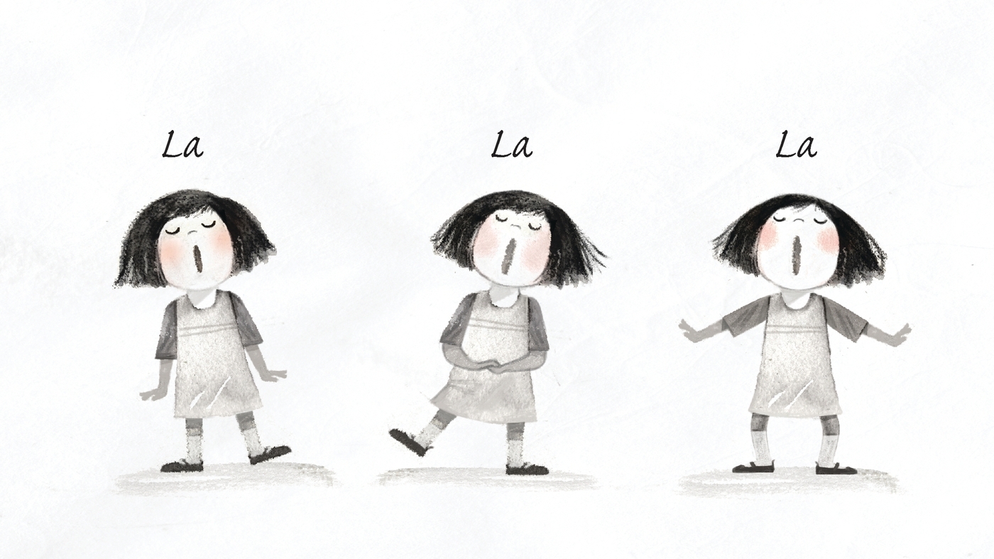 One Word Builds A World In 'La La La : NPR