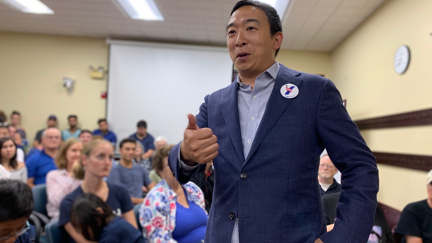 Andrew Yang On Why He's Running For President : The NPR Politics ...