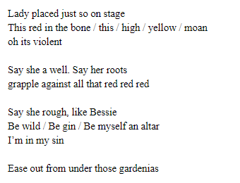 Poems For Billie Holiday And Bessie Smith From The Blair House ...