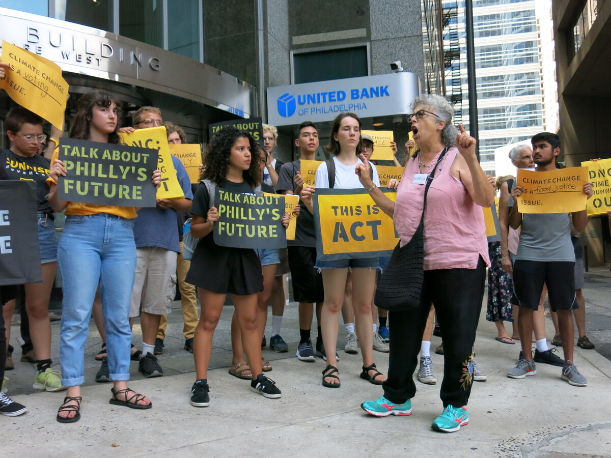 Sunrise Movement Activists Push Democrats For Climate Debate : NPR