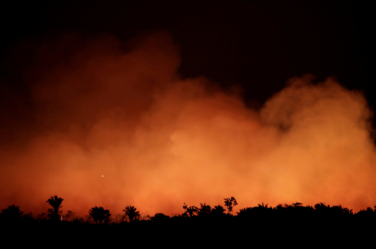 PHOTOS: Amazon Rainforests On Fire In Brazil : The Picture Show : NPR