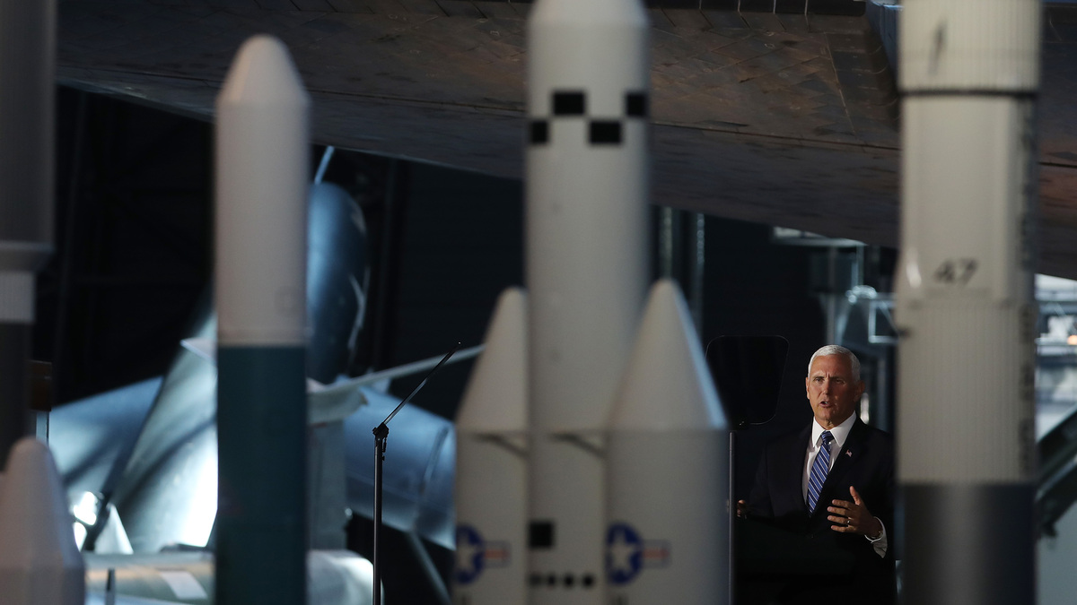 President Trump Is Reviving U.S. Space Command. Here's What That Is : NPR