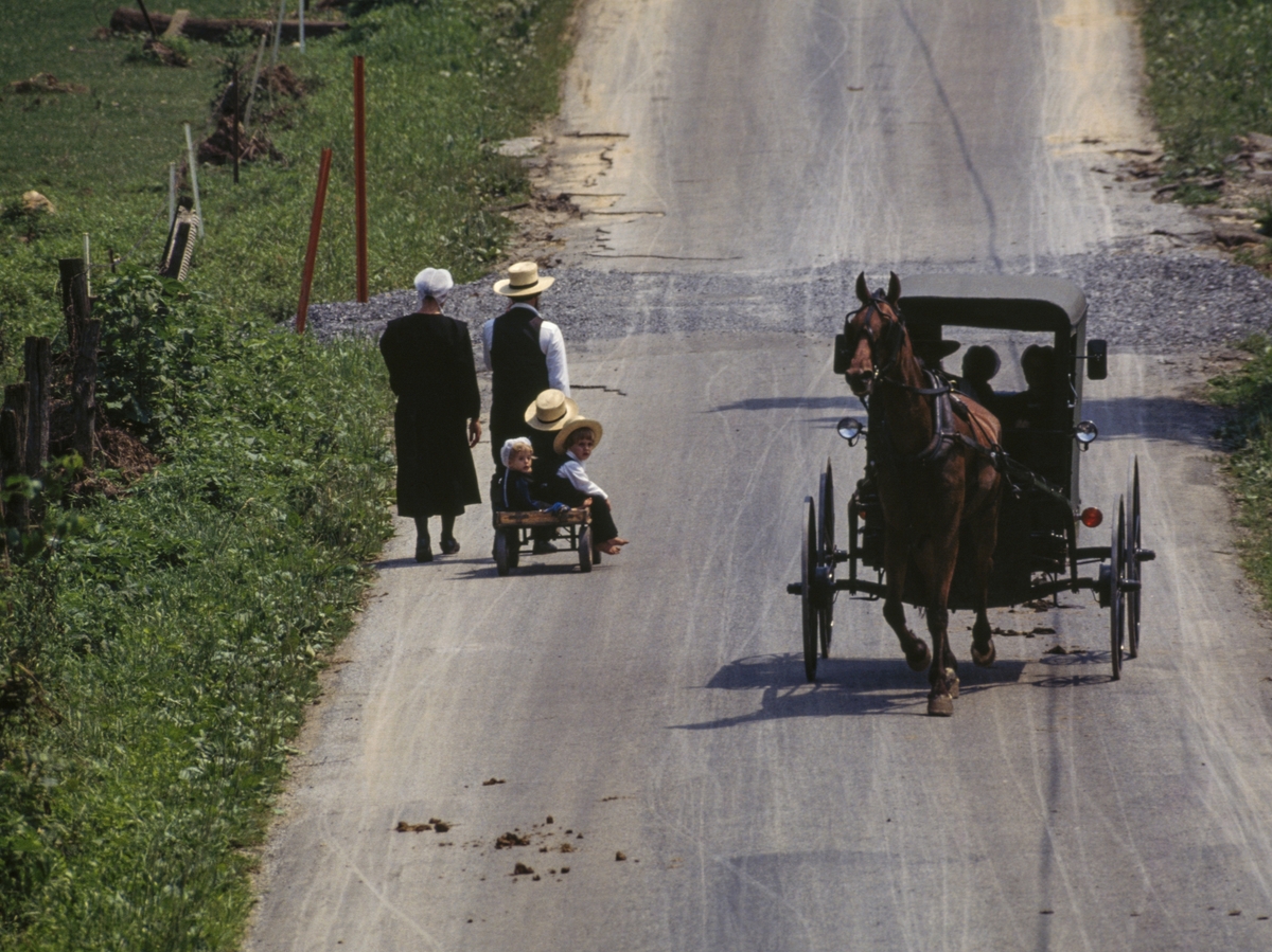 As Amish Leave Farming For Other Work, Some Leave Their Homestead : NPR