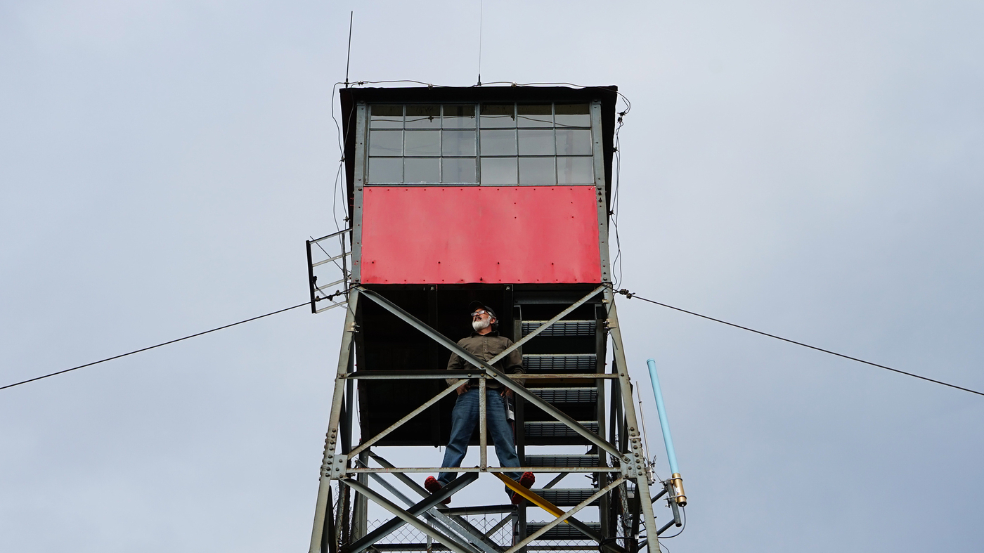 Drones And Planes Are Replacing Human Fire Lookouts : NPR