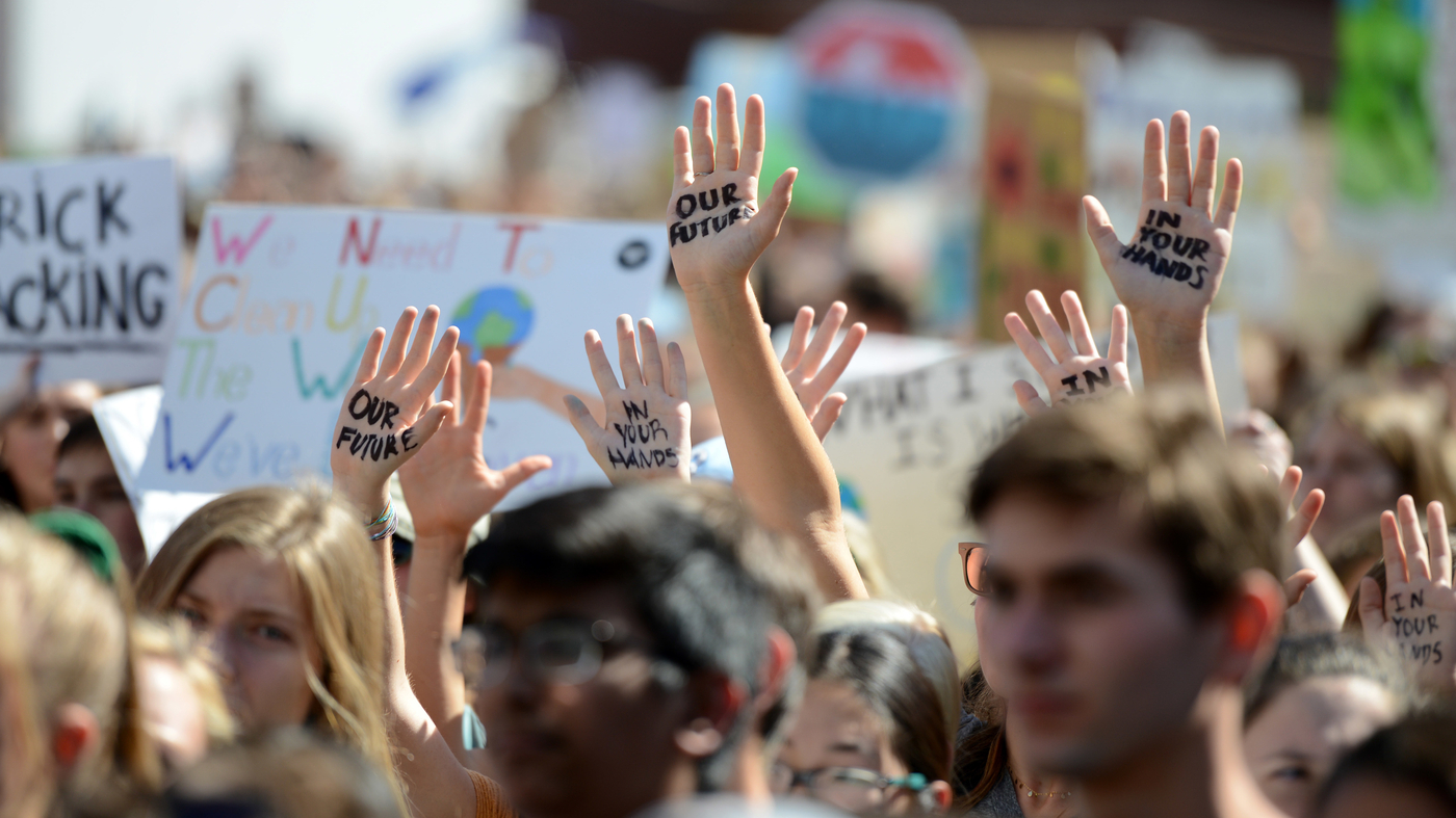 Young People Lead Millions To Protest Global Inaction On Climate Change ...