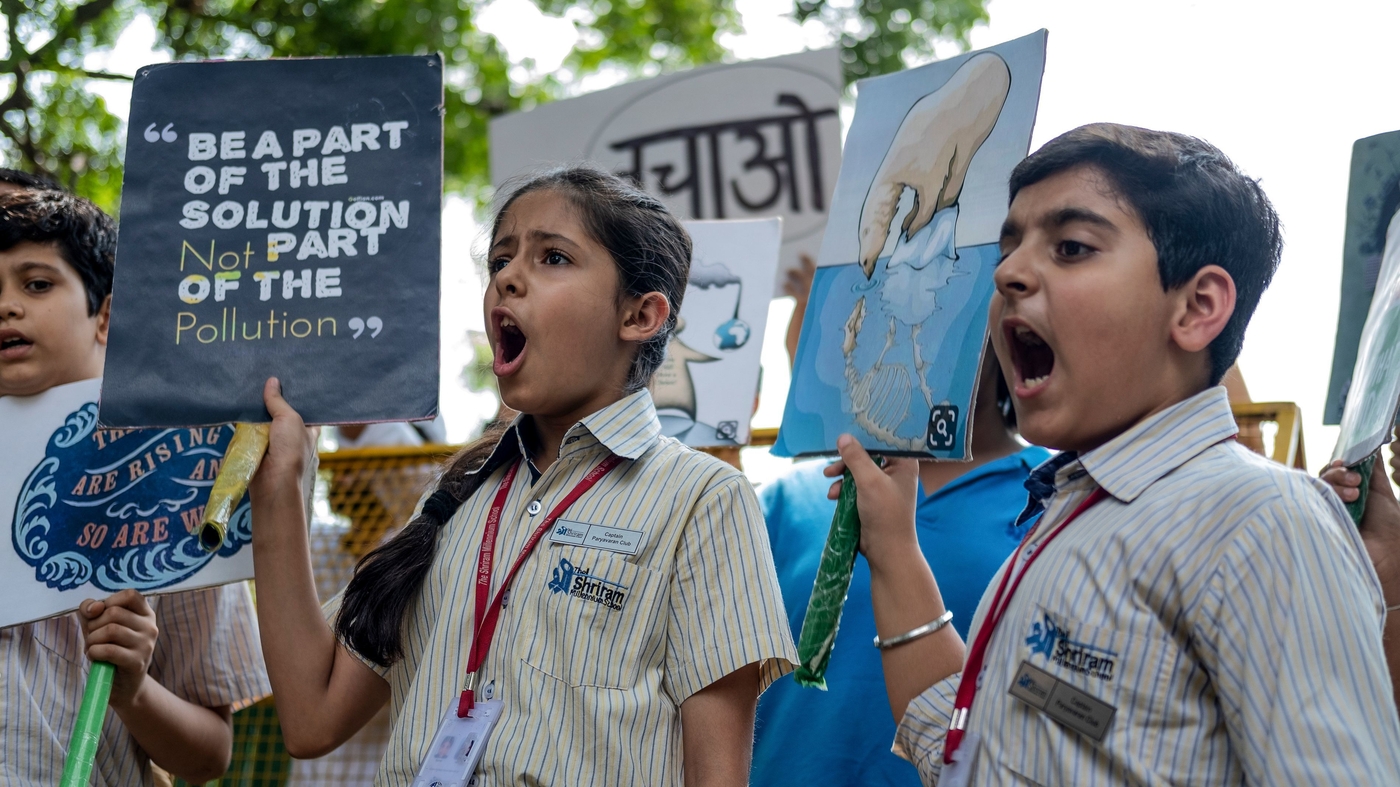 Young People Lead Millions To Protest Global Inaction On Climate Change ...