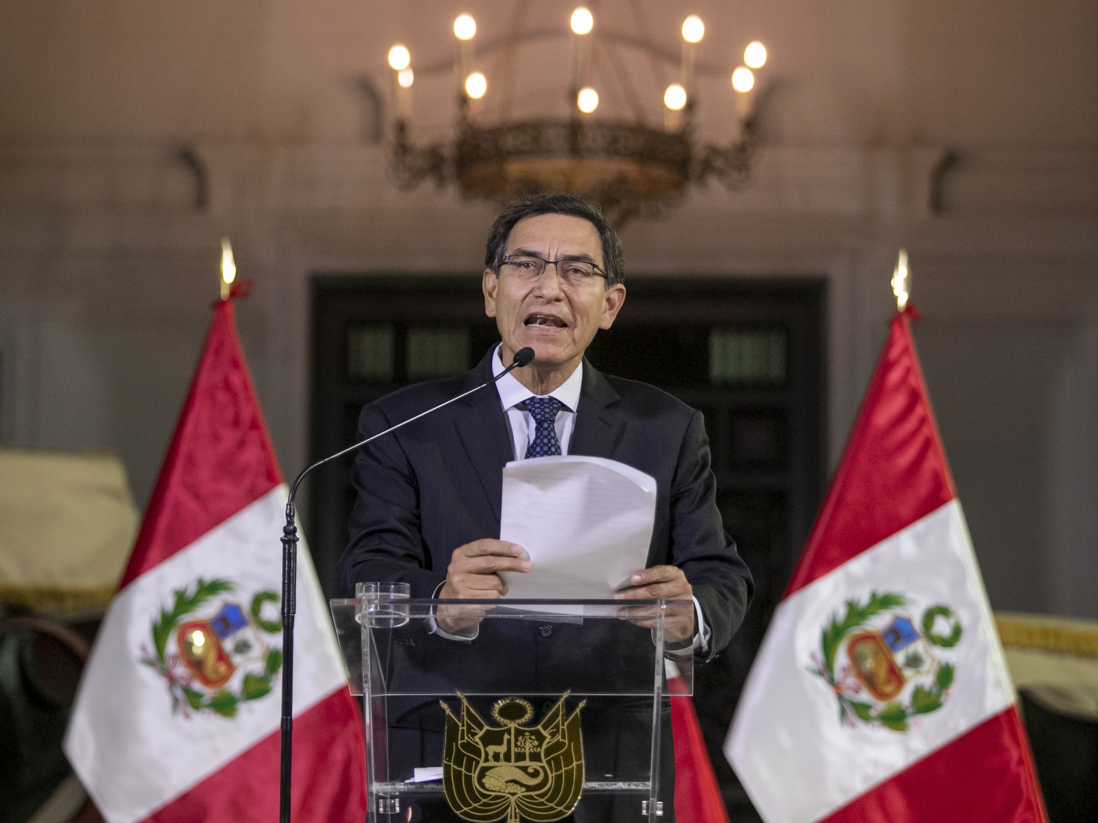 Peru's President Dismisses Lawmakers; Lawmakers Dismiss Peru's ...