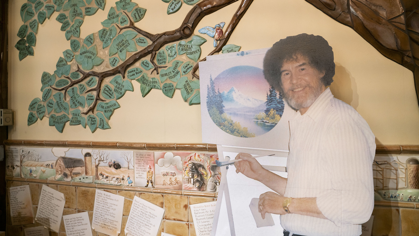 Bob Ross And 'The Joy Of Painting' Resonates With Fans Today : NPR
