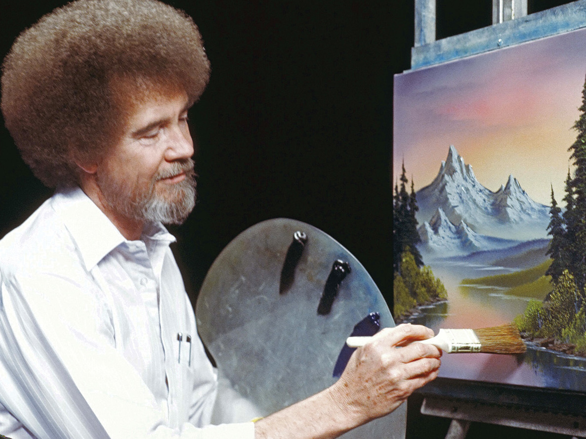 The Lasting Legacy Of Bob Ross And His Colorful World Of 'Happy ...