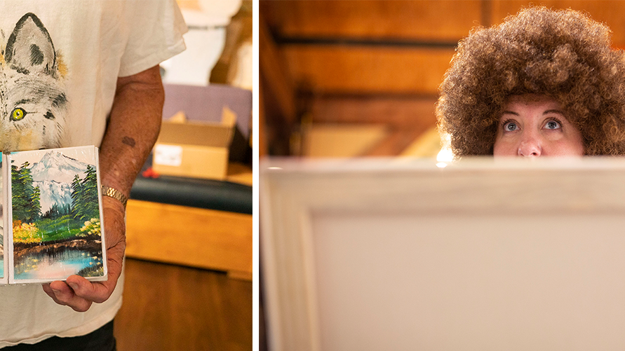 Bob Ross And 'The Joy Of Painting' Resonates With Fans Today : NPR