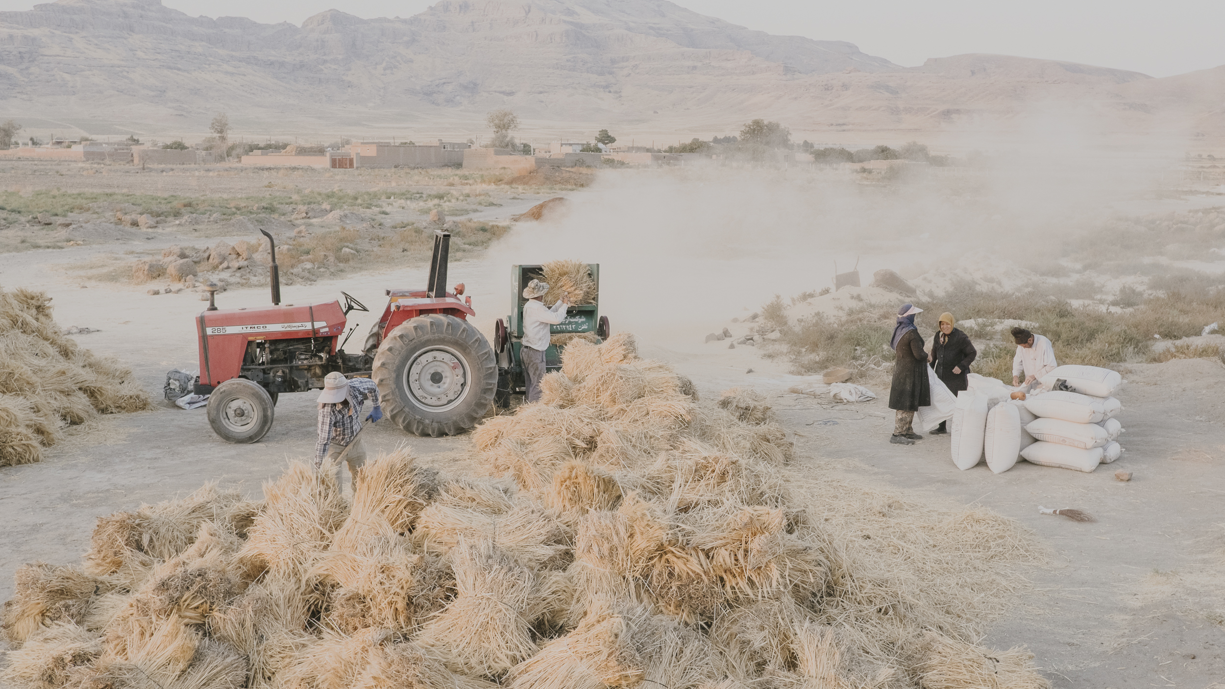 Photos: Iran's Disappearing Saltwater Lake Urmia : The Picture Show : NPR