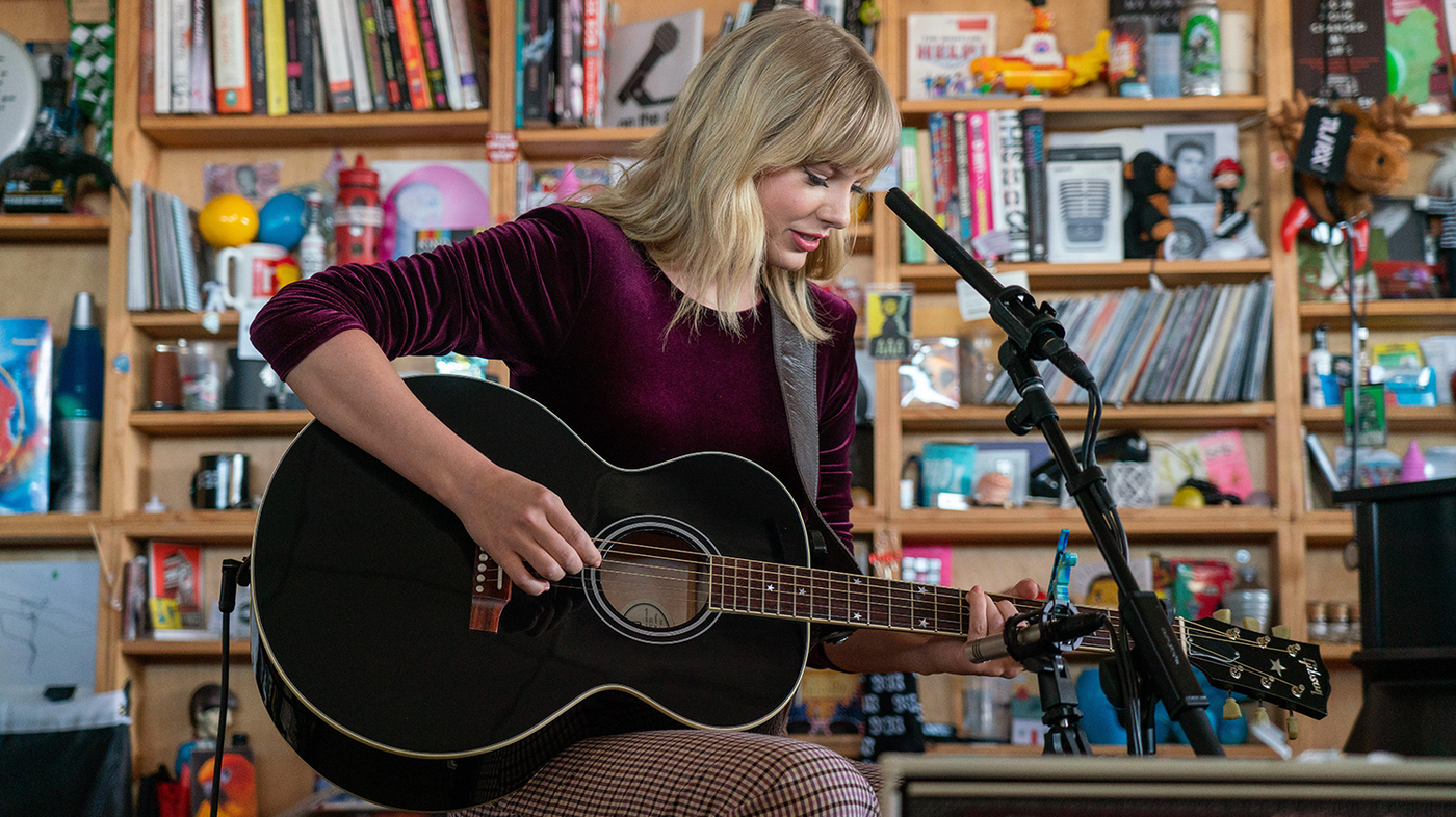 Video: Watch Taylor Swift Perform At NPR's Tiny Desk : NPR Video: Watch Taylor Swift Perform At NPR's Tiny Desk : NPR