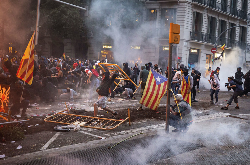 Protests Rock Spain's Catalonia Region But Residents Are Divided Over ...