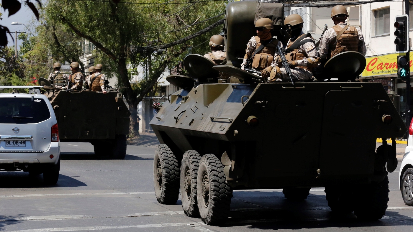 In Chile, Protesters Continue To Defy The President And Military : NPR