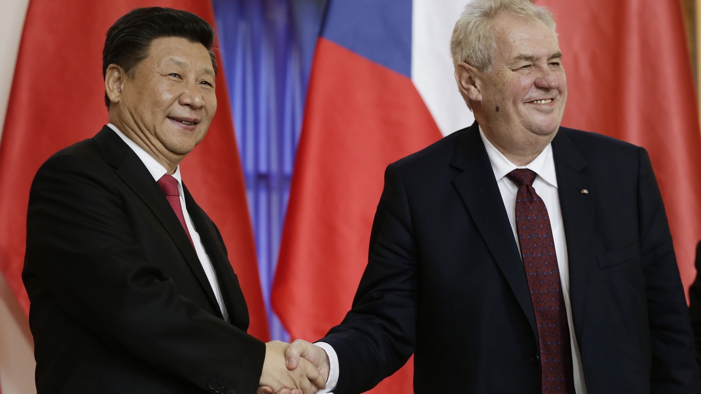 Czech-Chinese Ties Strained As Prague Stands Up To Beijing : NPR