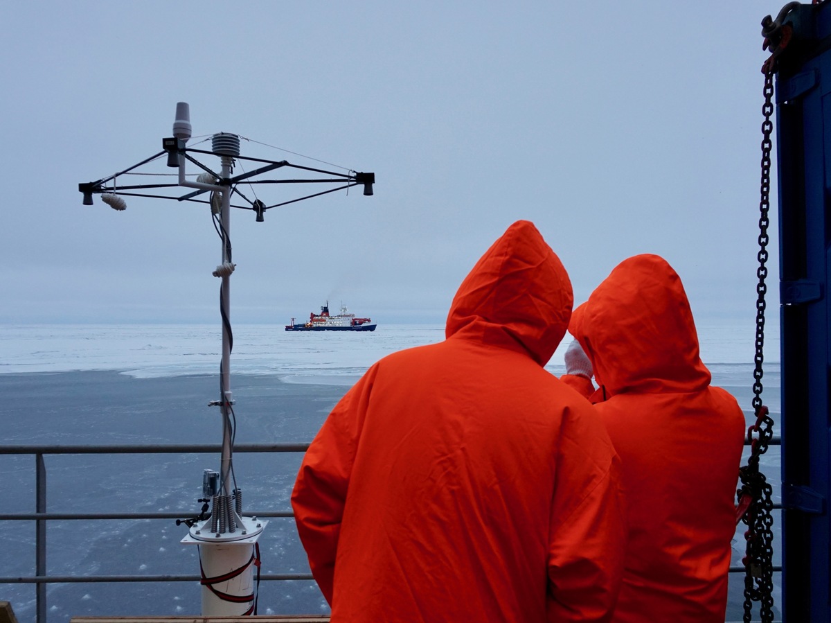 Research Ship Attaches To Arctic Ice To Study Changing Climate : NPR