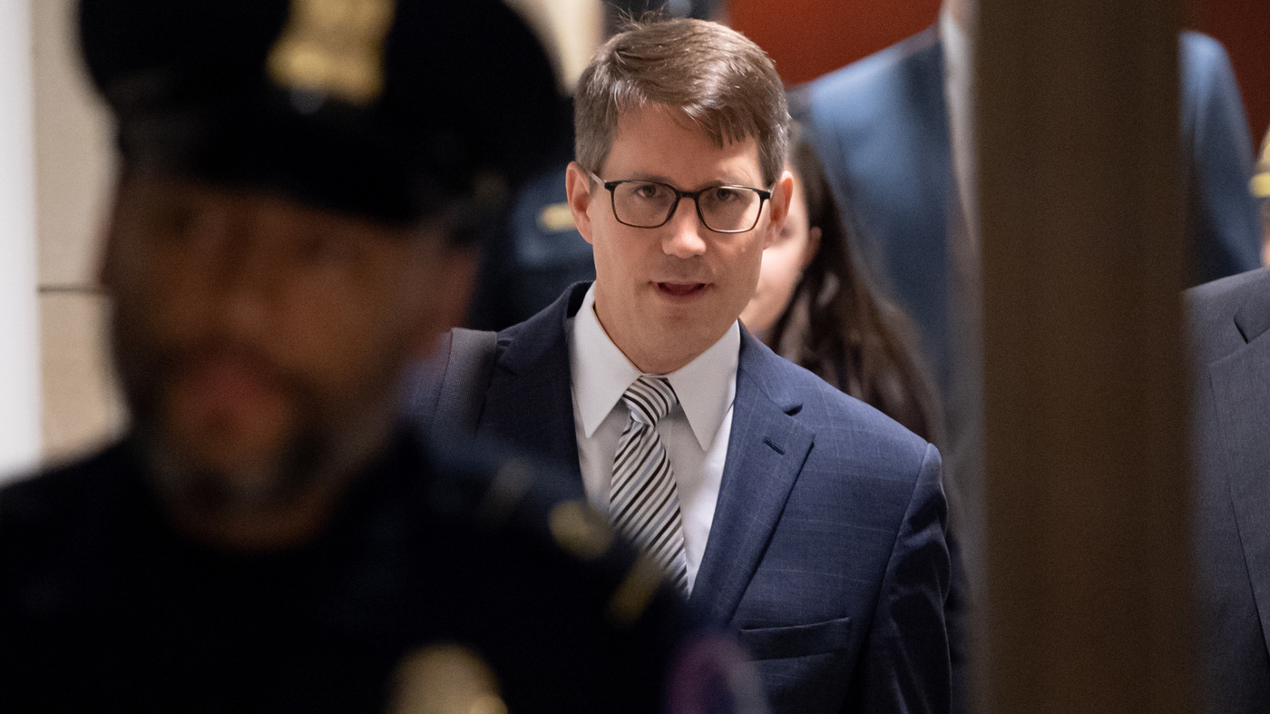 READ: Christopher Anderson's Impeachment Inquiry Testimony : NPR