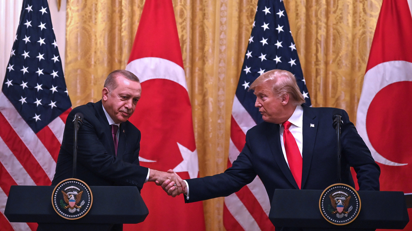 Congress Turns Against Turkey As Trump Embraces Turkish Leader : NPR