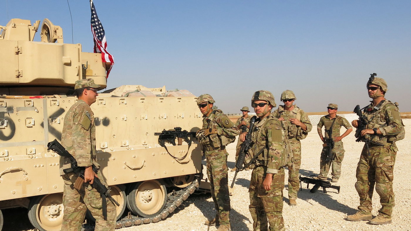 In Syria, U.S. Military Says Fight Will Continue Against ISIS : NPR