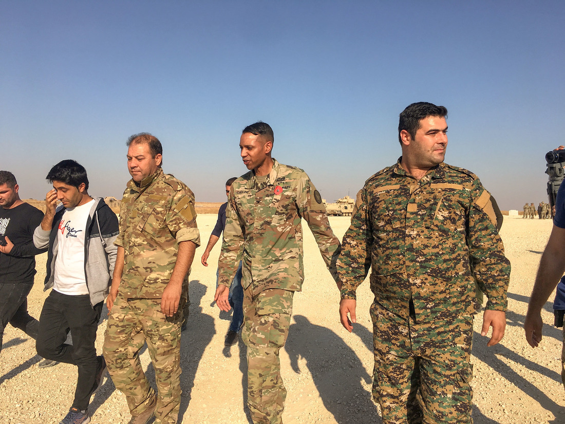 In Syria, U.S. Military Says Fight Will Continue Against ISIS : NPR