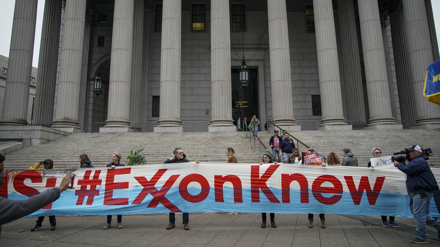 Exxon Mobil Prevails In Climate Change Trial : NPR
